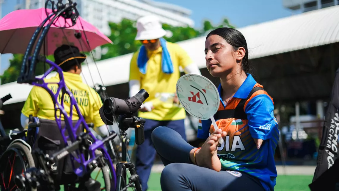 Sheetal Devi tops qualification at first Hyundai World Archery Para ...