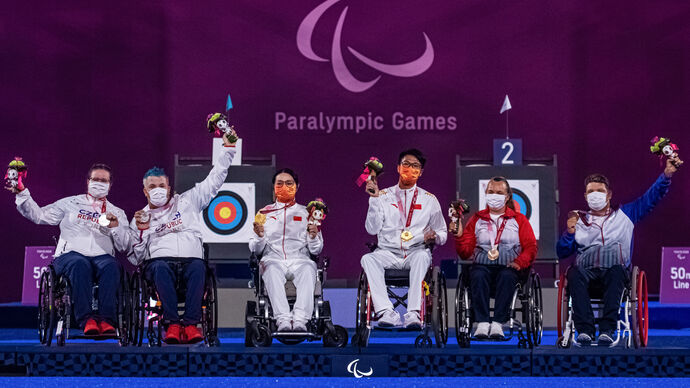 China wins first archery medal of Tokyo 2020 Paralympic Games | World ...
