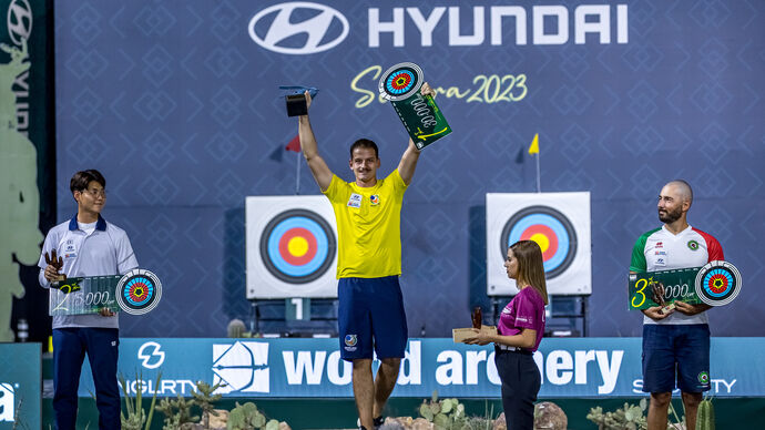 World number one Marcus D’Almeida wins Hyundai Archery World Cup ...