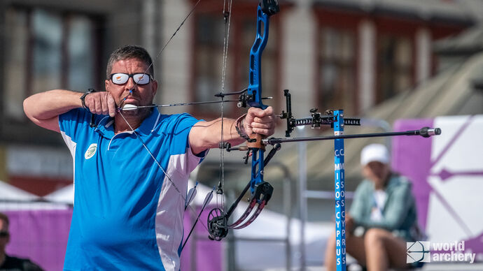 Light at the end of the tunnel for visually impaired archer Christos ...