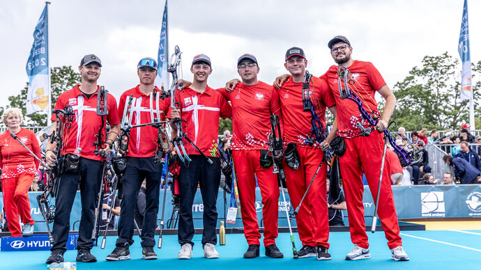 Poland and India win historic compound team golds | World Archery