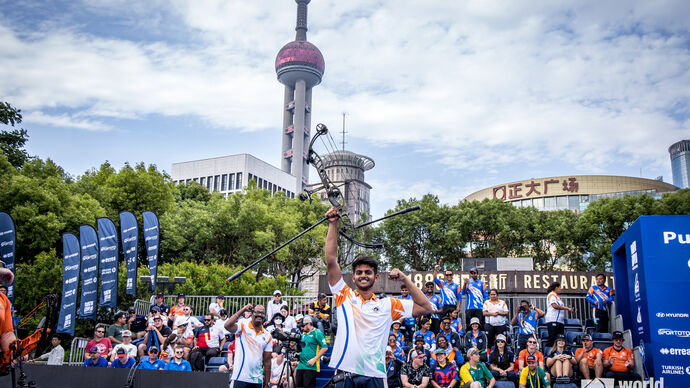 Jawkar, Cho claim breakthrough victories in Shanghai | World Archery