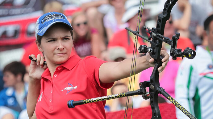 Crook bags medal set as USA takes three compound team titles | World ...