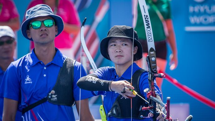 Chinese Taipei take 3rd team gold; Spain show pairs quality | World Archery