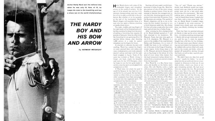 Celebrating the life of 1969 World Archery Champion Hardy Ward | World ...