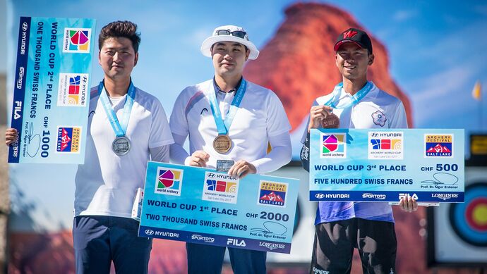 Im versus Kim: Crazy shoot-off decides all-Korea final | World Archery